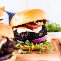 Grilled Coffee Rubbed Burgers with Horseradish Sauce • Wanderlust and ...