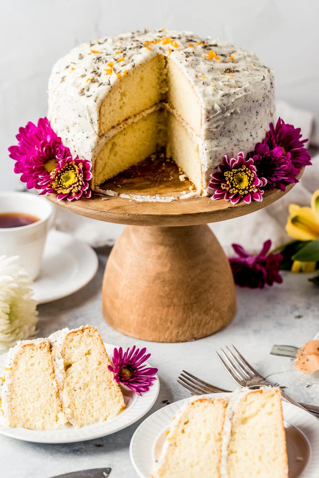 London Fog Cake • Wanderlust and Wellness