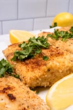 Crispy Baked Mahi Mahi • Wanderlust and Wellness